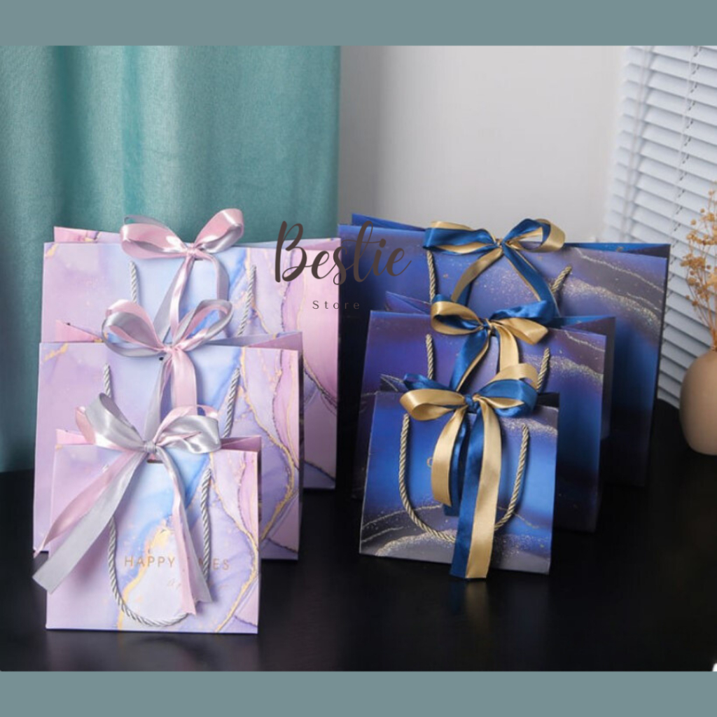 Jual Bestie Paper Bag Paperbag Kantong Karton Cantik Tas Goodie Bag ...