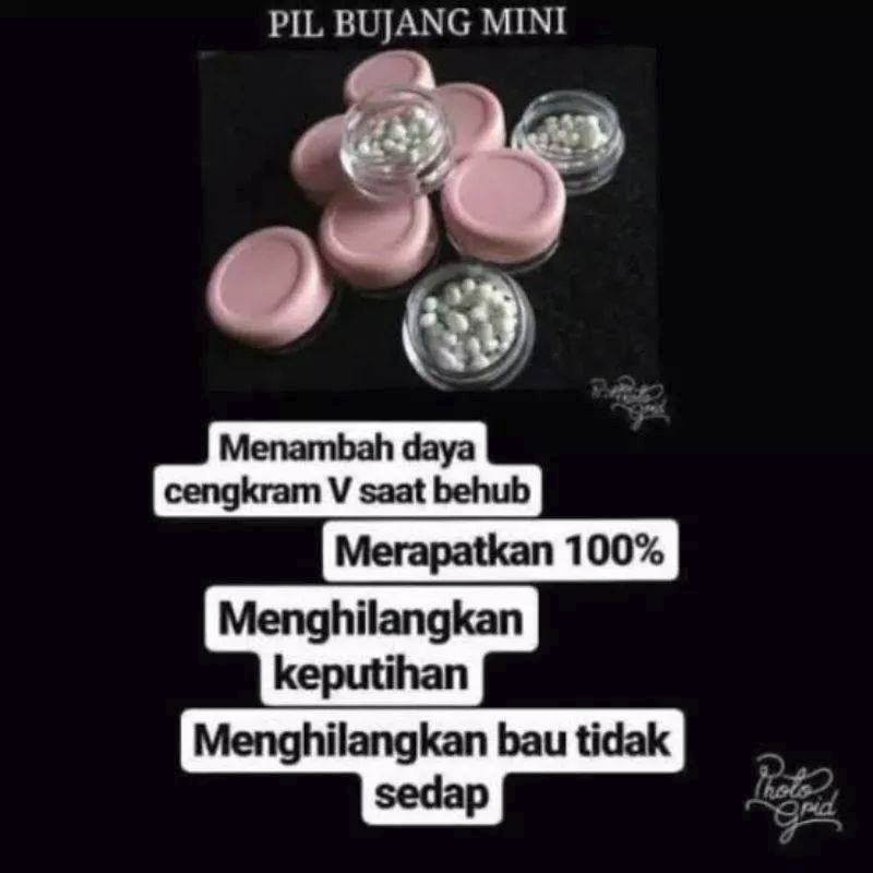 Jual PIL BUJANG PERAPAT KALIMATAN MINI ISI 50 PCS KHAS DAYAK PIL ...