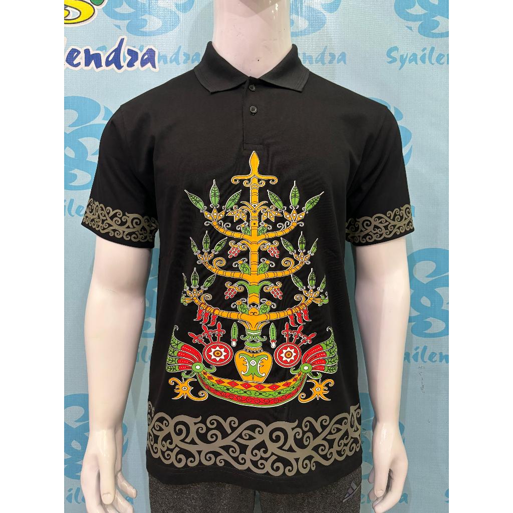 Jual Motif Dayak Batang Garing Hitam | Shopee Indonesia