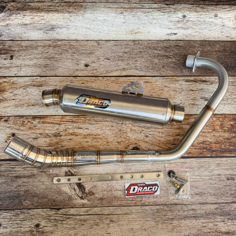 Jual Knalpot Draco Original Bulet jenong CRF KLX DTRACKER ngebass Type ...
