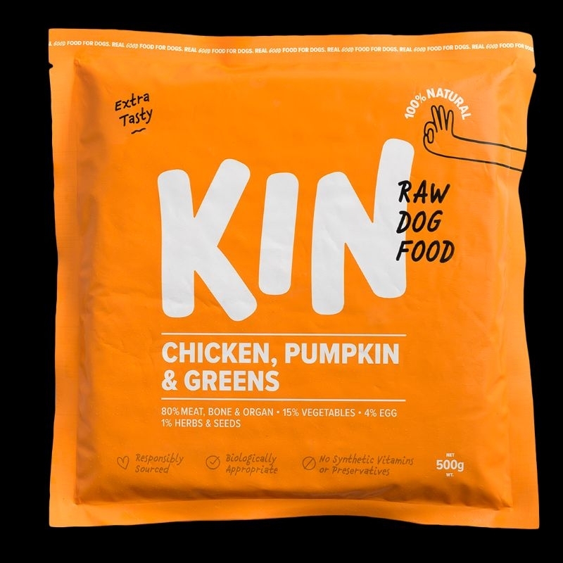 Jual Kin Dog Food - Chicken Pumpkin & Greens 500g | Shopee Indonesia