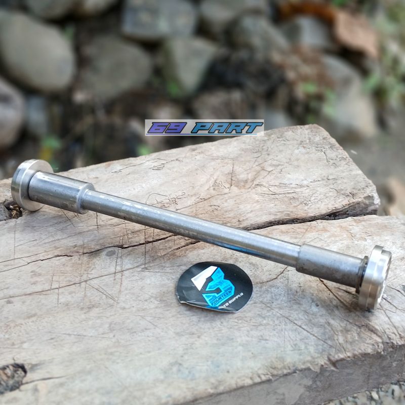 Jual As roda depan ninja R RR 12mm manisan stainless pnp tromol ...