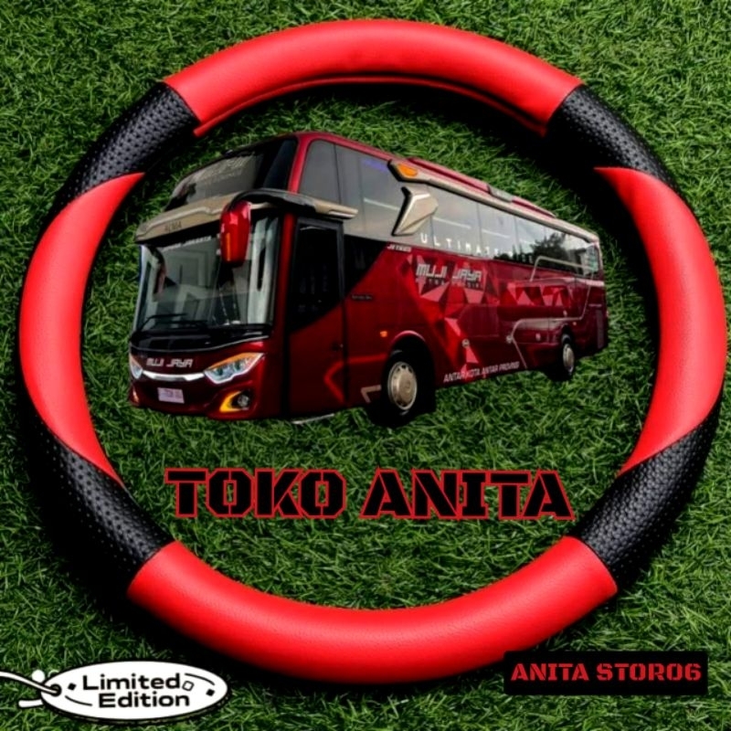 Jual Sarung Setir Mobil BUS/BIS HINO RK/AK/RM, MERCY, SCANIA siz (XL ...