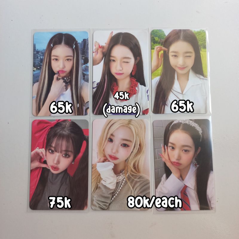 Jual OFFICIAL Photocard Ive Jang Wonyoung After Like/Love Dive/Mine | Shopee Indonesia