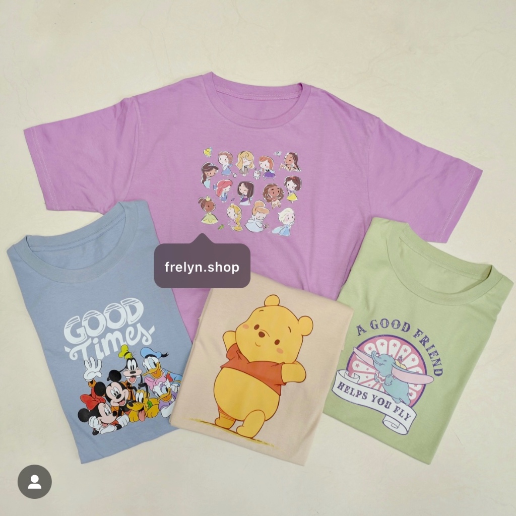 Jual DISNEY COLLECTION l PRINCESS POOH MICKEY DUMBO BAJU KAOS TSHIRT ...