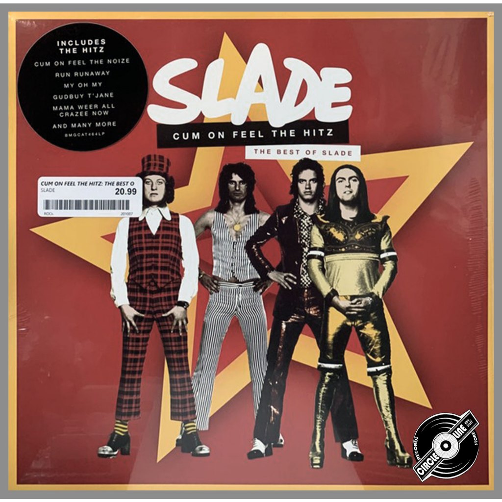 Jual Slade - Cum On Feel The Hits [The Best Of] (LP / vinyl / piringan hitam / PH) | Shopee ...