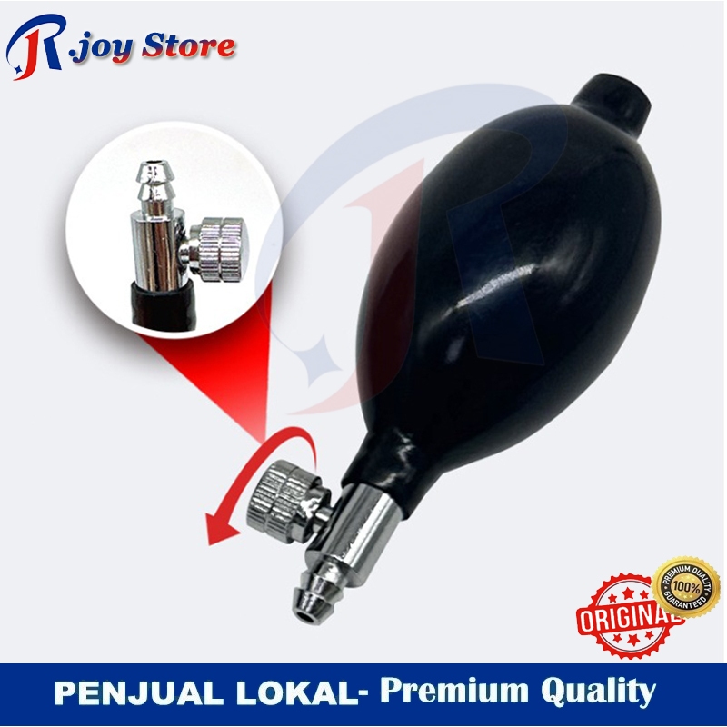 Jual Balon Pompa Tensimeter/Bola Tensi + Valve (Inflation Bulb ...