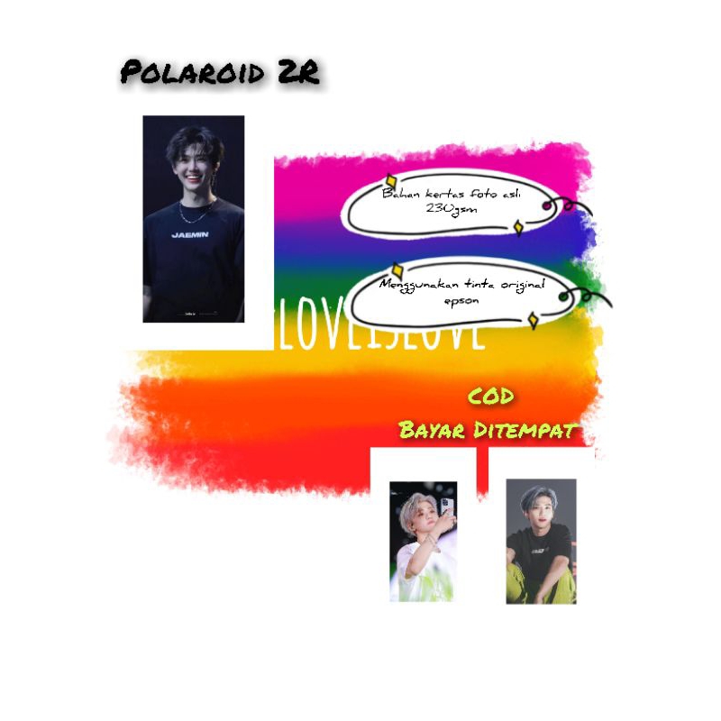 Jual Cetak Foto Polaroid Uk 2R isi 25 50 75 100 Pcs Murah | Shopee ...