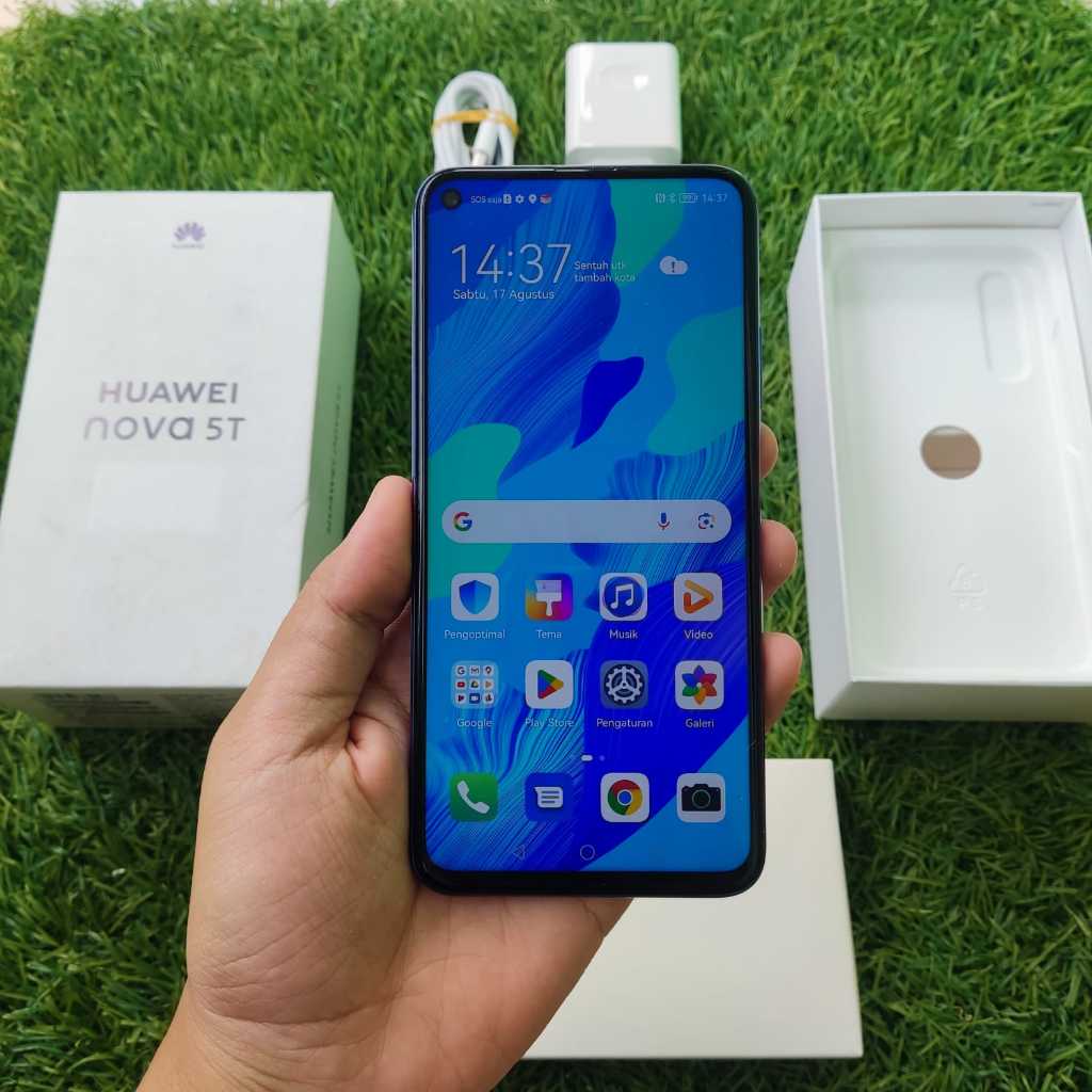 Jual HUAWEI NOVA 5T SECOND 8/128 GB HP SECOND HANDPHONE SECOND HP SEKEN ...
