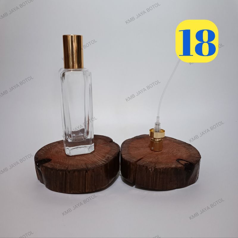 Jual BOTOL PARFUM K22 30 ML PRESS 60 PCS, BOTOL PARFUM, BOTOL KOSONG ...