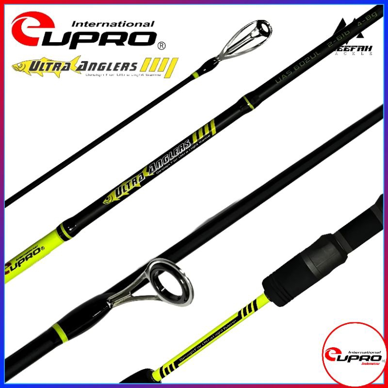 Jual JORAN EUPRO ULTRA ANGLERS UAS602 SPINNING | ULTRALIGHT | ROD UL ...