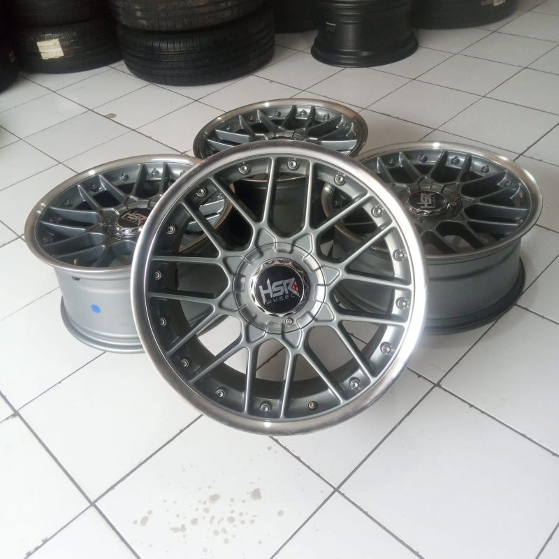 Jual VELG MOBIL BEKAS HSR FORMULA RING 17 LEBAR 7,5/8,5 PCD 4X100/114,3 ET 30 | Shopee Indonesia