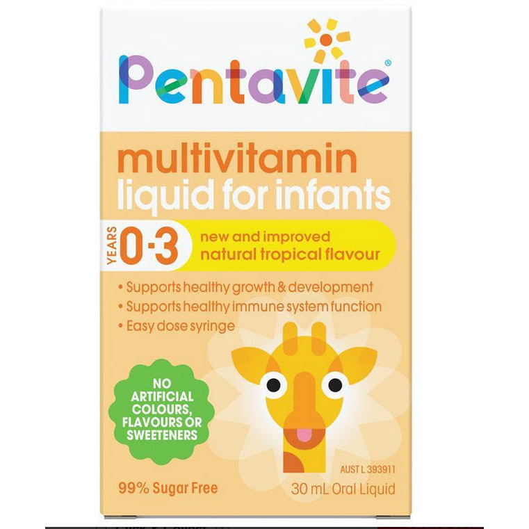Jual Pentavite Multivitamin Liquid For Infants 30ml | Shopee Indonesia