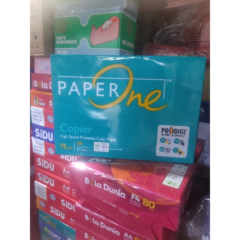 Jual kertas A4 75 Gram Paper One / kertas A4 PaperOne | Shopee Indonesia