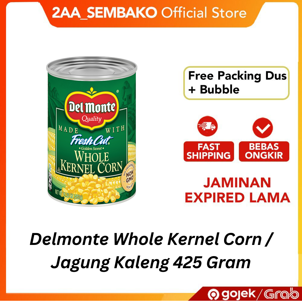 Jual Delmonte Whole Kernel Corn / Jagung Kaleng 425 Gram | Shopee Indonesia