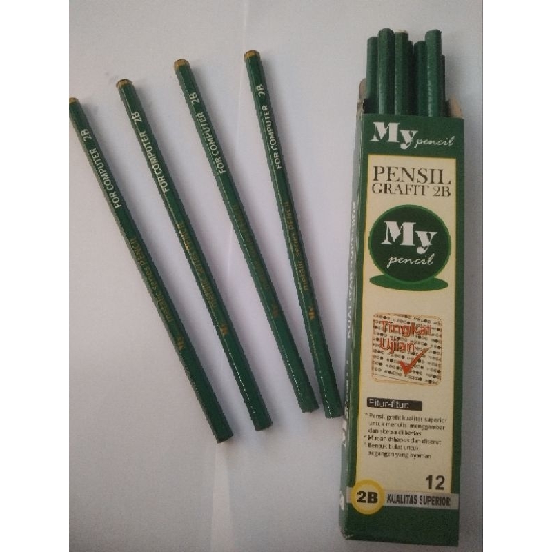 Jual Pensil 2 B My Pensil (1 Pcs) | Shopee Indonesia