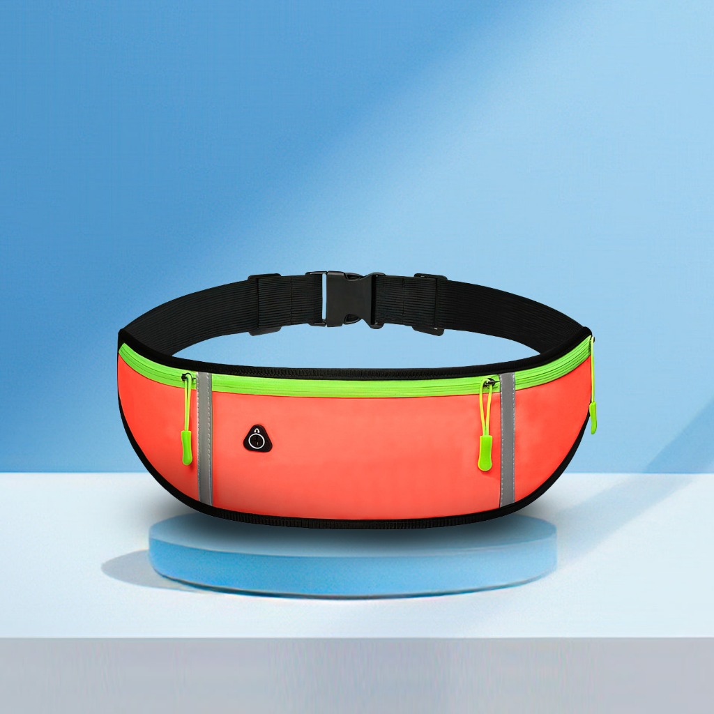 Jual Tas Pinggang Olahraga Lari 3 Pockets Simple Sport Outdoor ...