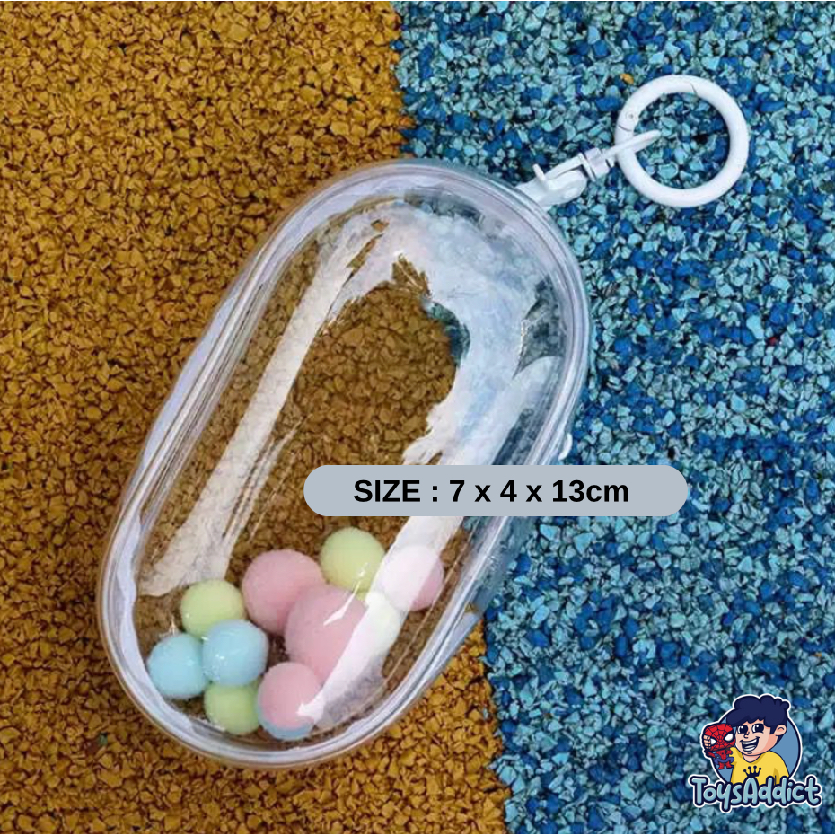 Jual Tas Bening Figure Oval Keychain / Tas Cover Figure Silinder ...