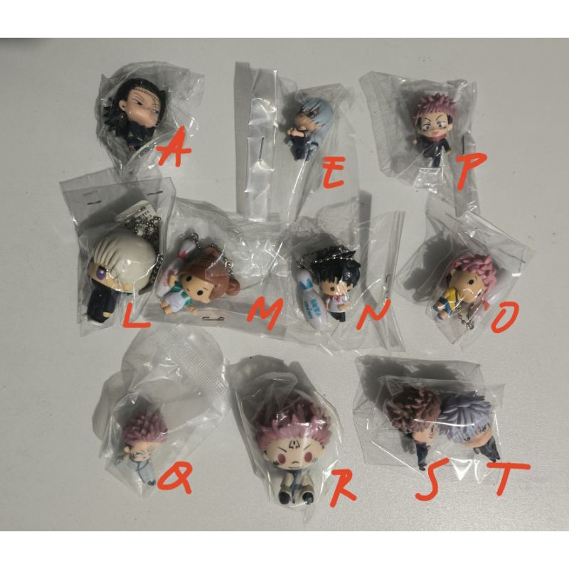 Jual [JJK] Merchandise Figure Keychain Jujutsu Kaisen Gojo Yuji Mahito ...