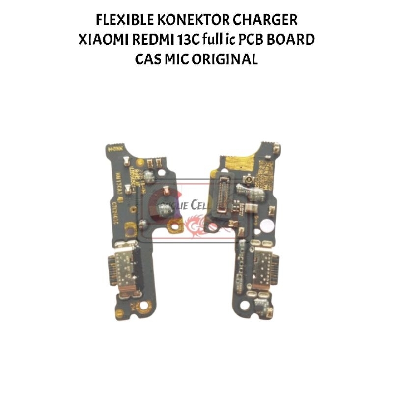 Jual FLEXIBLE KONEKTOR CHARGER XIAOMI REDMI 13C full ic PCB BOARD CAS ...