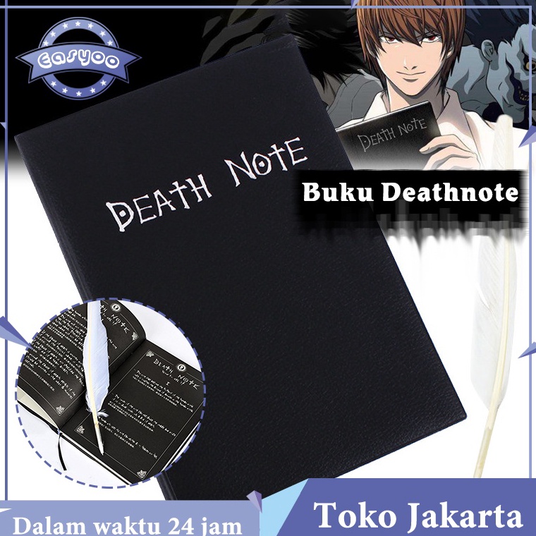 Jual VABOD3351 Anime Buku Death Note Book Catatan Dengan Casing Dan ...