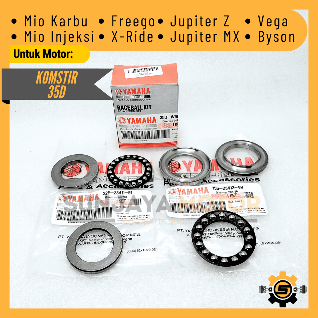 Jual Komstir 35D Comstir Laher Original Yamaha Mio Sporty Mio Smile Mio ...