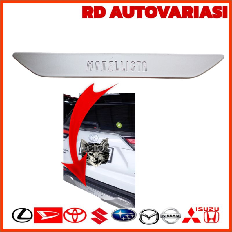Jual Panel Emblem Logo Body Kit Modellista Toyota Innova Zenix 2022 ...
