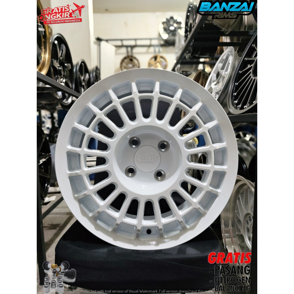 Jual Velg Mobil Calya Ring 15 Velg Racing Model Terbaru Hsr Futbuls R 15 Lebar 65 Rata Warna ...