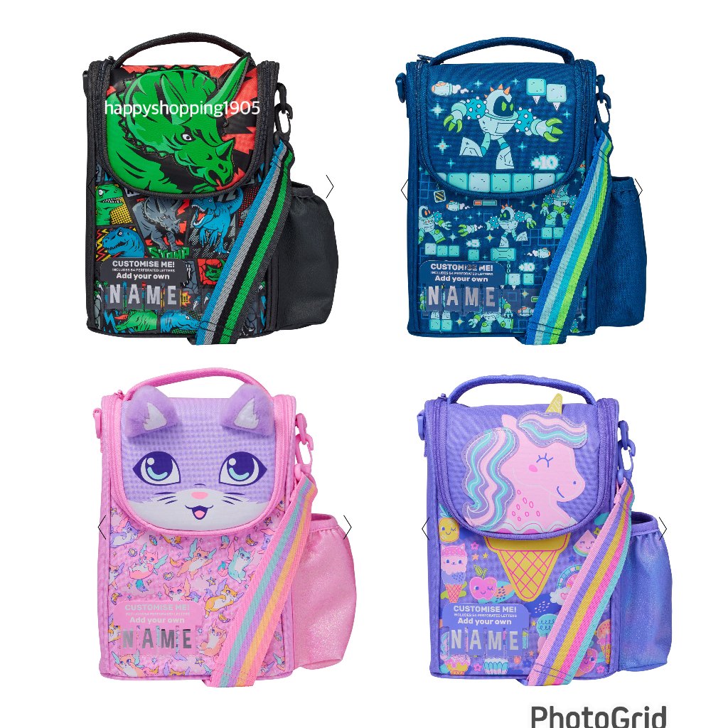 Jual Smiggle Happy Tales Junior Id Lunchbox With Strap | Shopee Indonesia