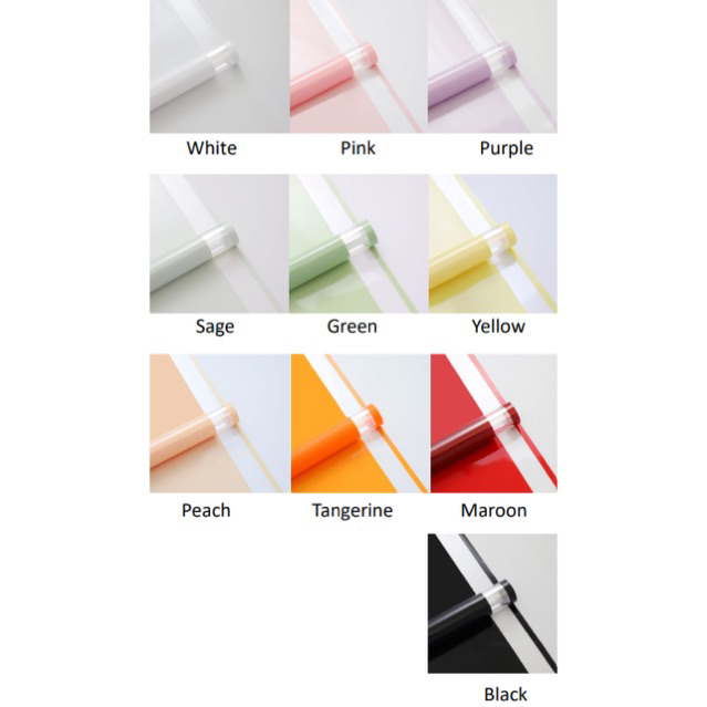 Jual (20Lembar) Wrapping Paper List Frame Transparent Opp / Kertas ...