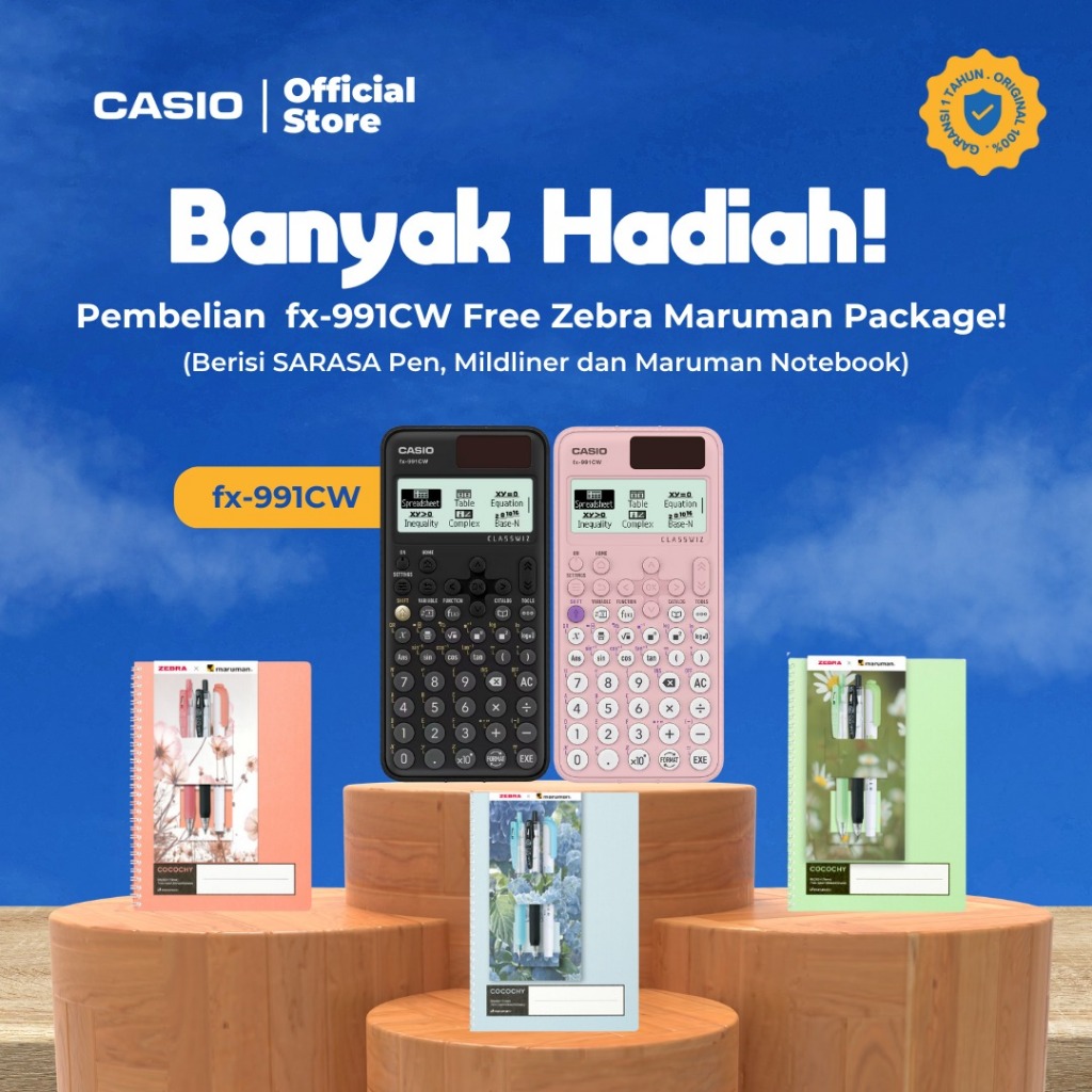 Jual Casio ClassWiz Model Scientific Calculator FX-991CW | Shopee Indonesia