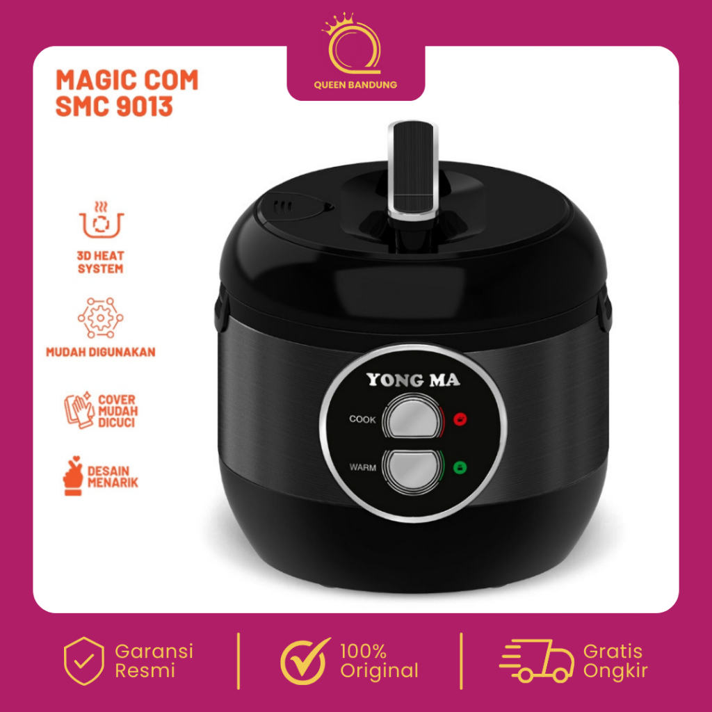 Jual YONG MA Rice Cooker 2 Liter SMC-9013 Magic Com Penanak Nasi ...