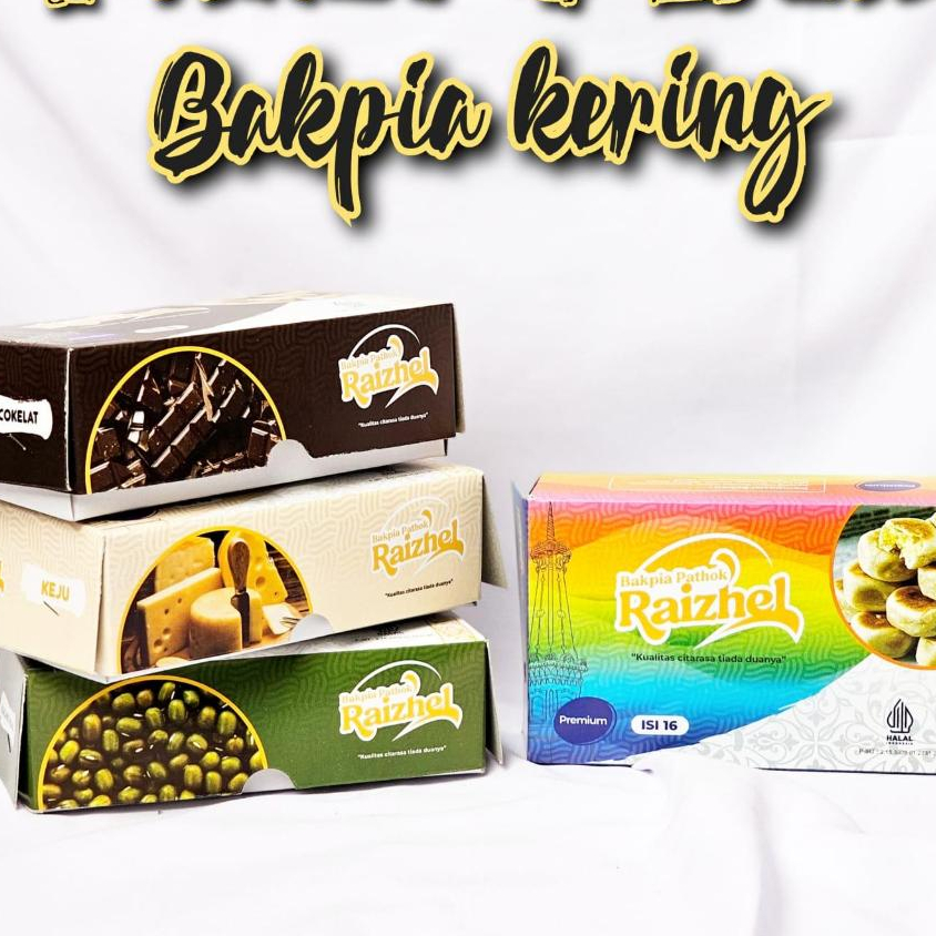 Jual PAKET USAHA BAKPIA PATHOK KERING RAIZHEL ISI 16, 25 BOX | Shopee ...