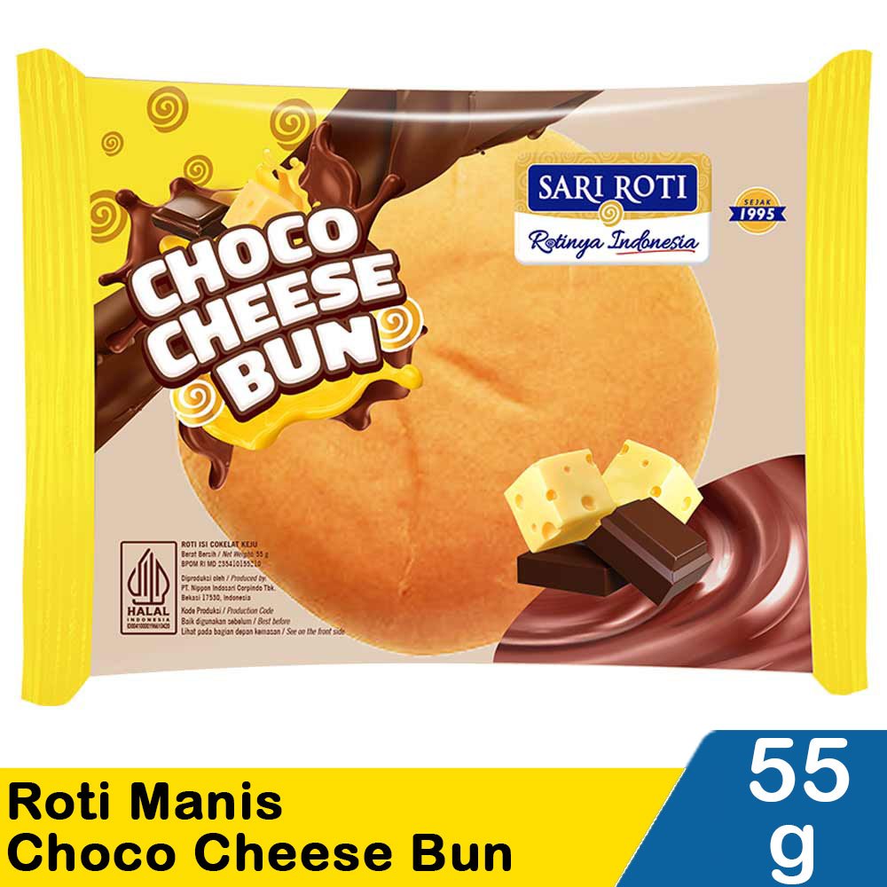 Jual 135 PCS SARI ROTI CHOCO BUN II 130 PCS SARI ROTI CHOCO CHEESE BUN ...
