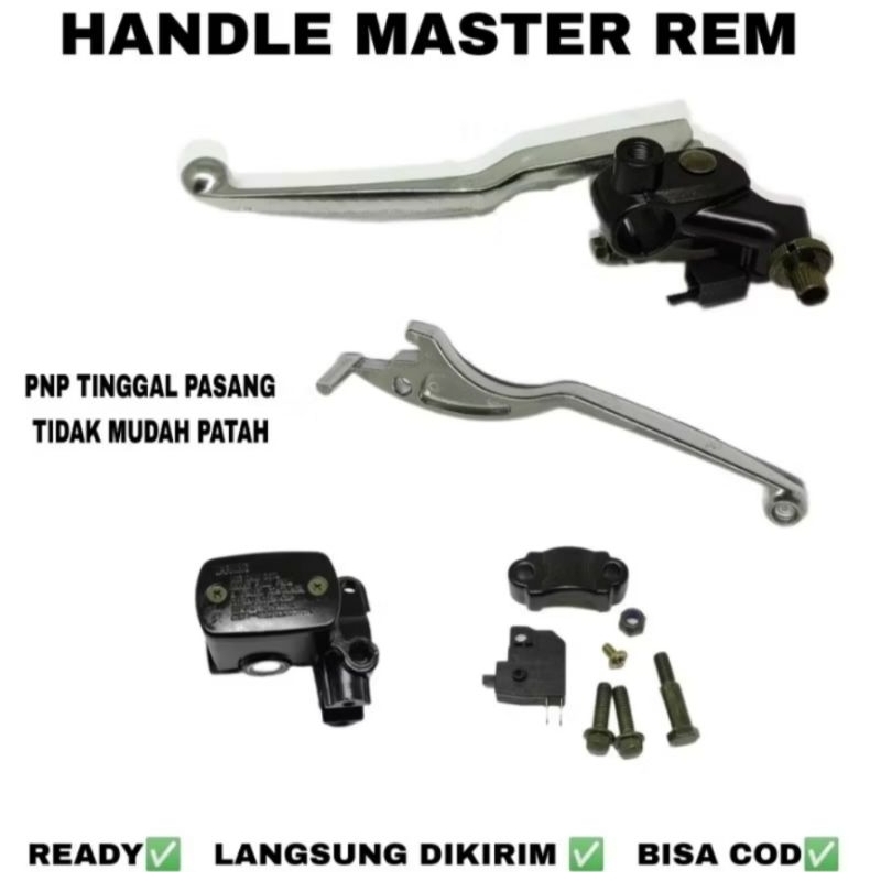Jual MASTER REM YAMAHA R25/ HANDLE MASTER REM BREMBO | Shopee Indonesia