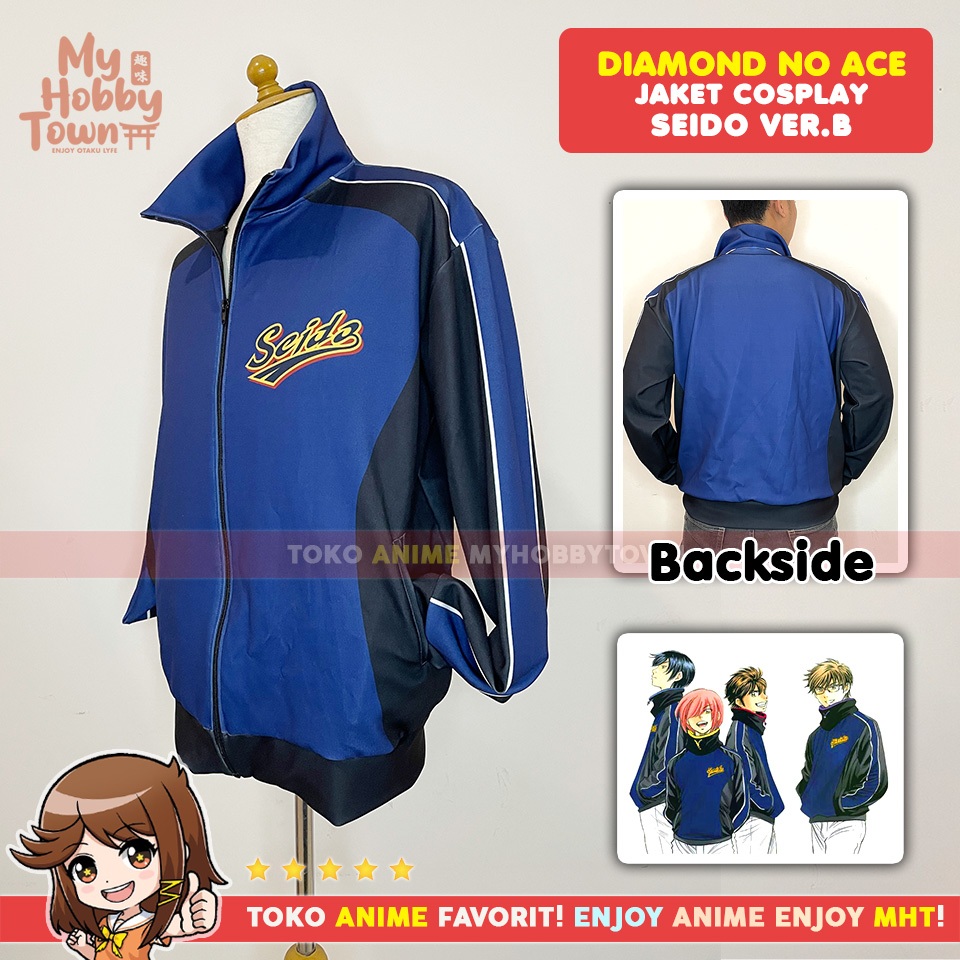 Jual Jaket Anime Diamond No Ace Seido Ver B Kostum Cosplay | Shopee ...
