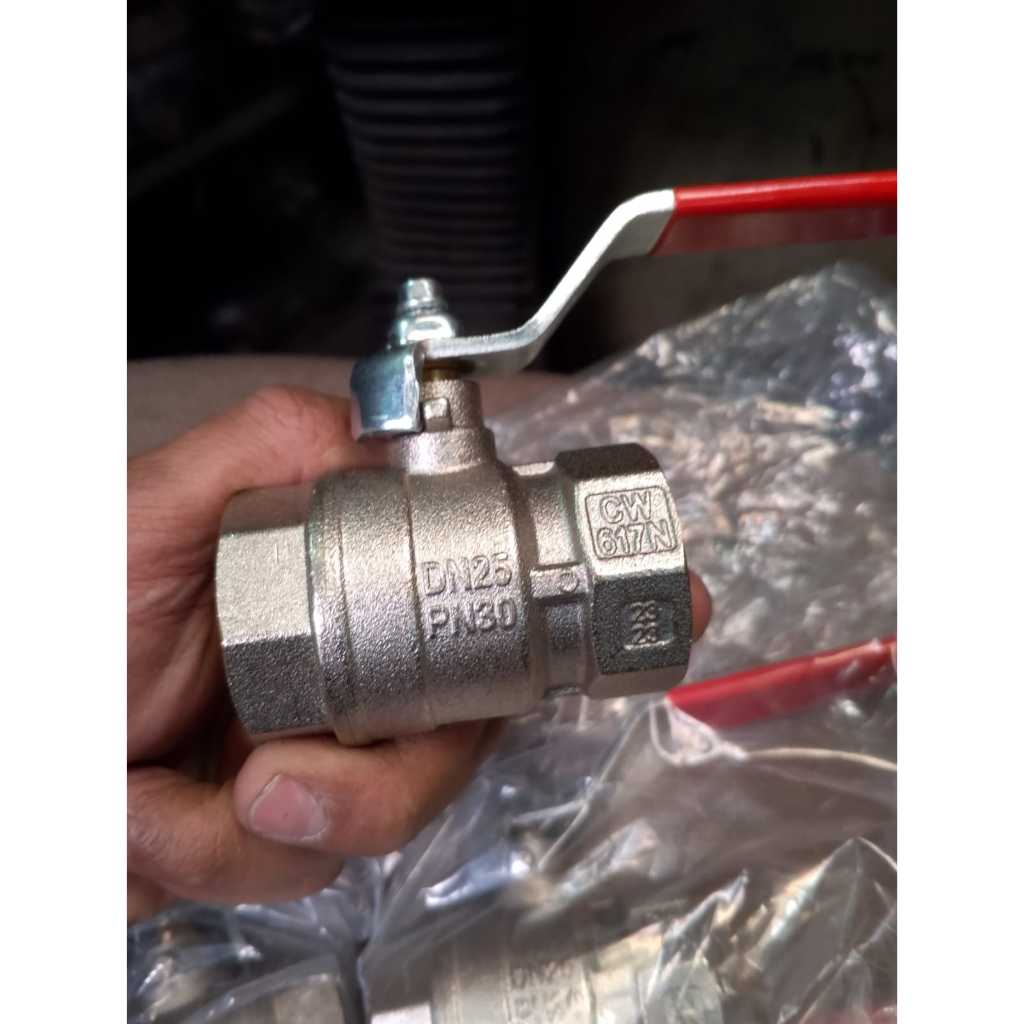 Jual Ball valve Legris Italy PN30 DN25 ukuran 1inc | Shopee Indonesia