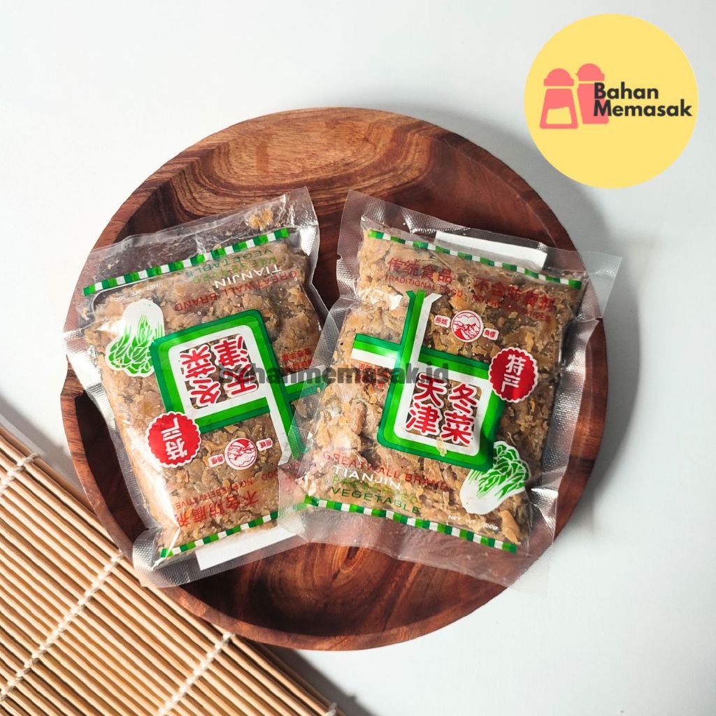 Jual Sayur Sawi Asin Tongcai Dongcai Preserved Vegetables 100 gram ...