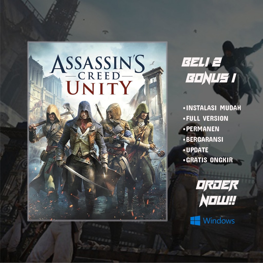 Jual Assassins Creed Unity Gold Edition | GAME PC - LAPTOP | Shopee Indonesia
