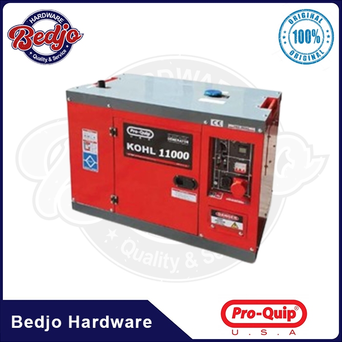 Jual Pro Quip Genset Silent KOHL 11000 6500 watt 7.8 KVa | Shopee Indonesia