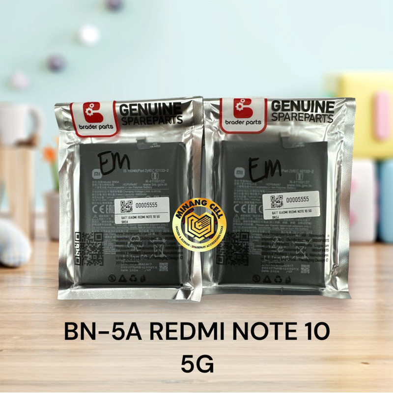 Jual BATERAI/BATRAI BN-5A REDMI NOTE 10 5G | Shopee Indonesia