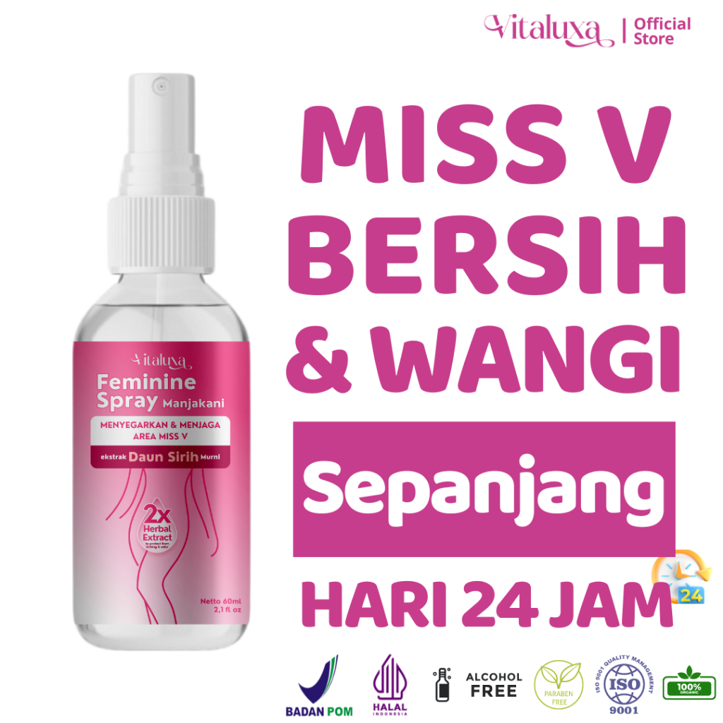Jual VITALUXA Mist Intimate Spray Anti Keputihan Obat Anyang anyangan ...