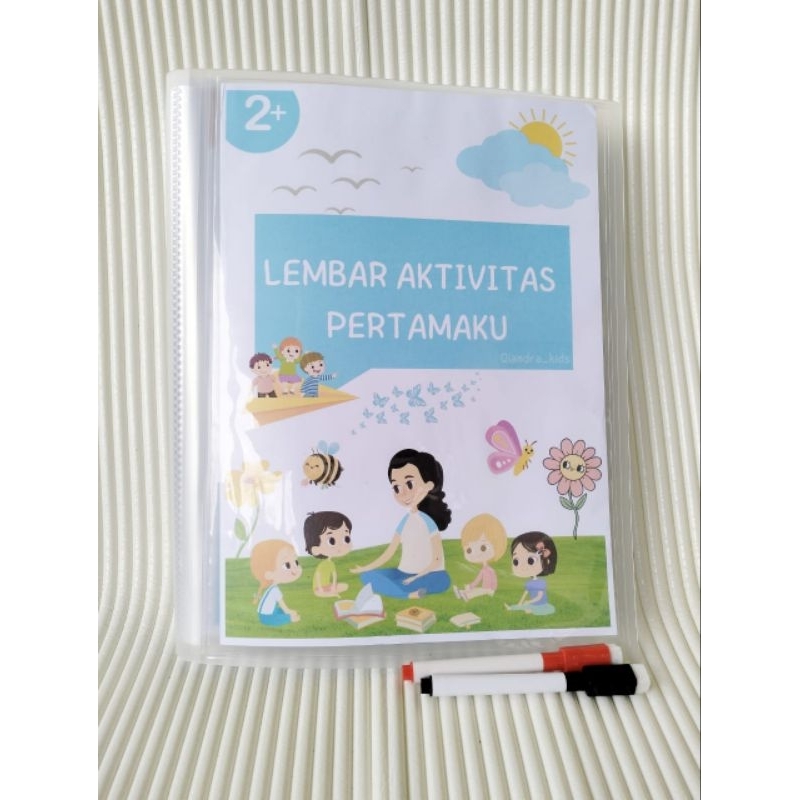 Jual Worksheet Edukasi Lembar Aktivitas Pertamaku Untuk anak usia 2,3,4 ...