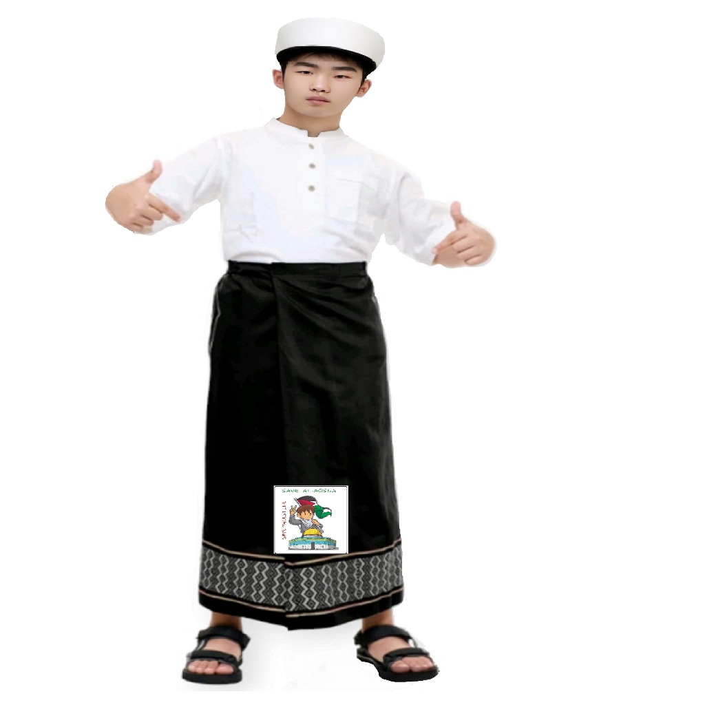 Jual Sarung Anak SD Praktis Usia 6-12 Tahun Bergambar Karakter Free ...