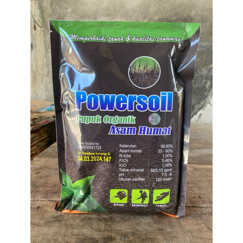 Jual POWERSOIL 1KG PUPUK ORGANIK DAN ASAM HUMAT | Shopee Indonesia