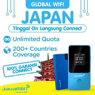 Jual Sewa Global Travel Wifi Jepang Unlimited JavaMifi 4G | Rental ...