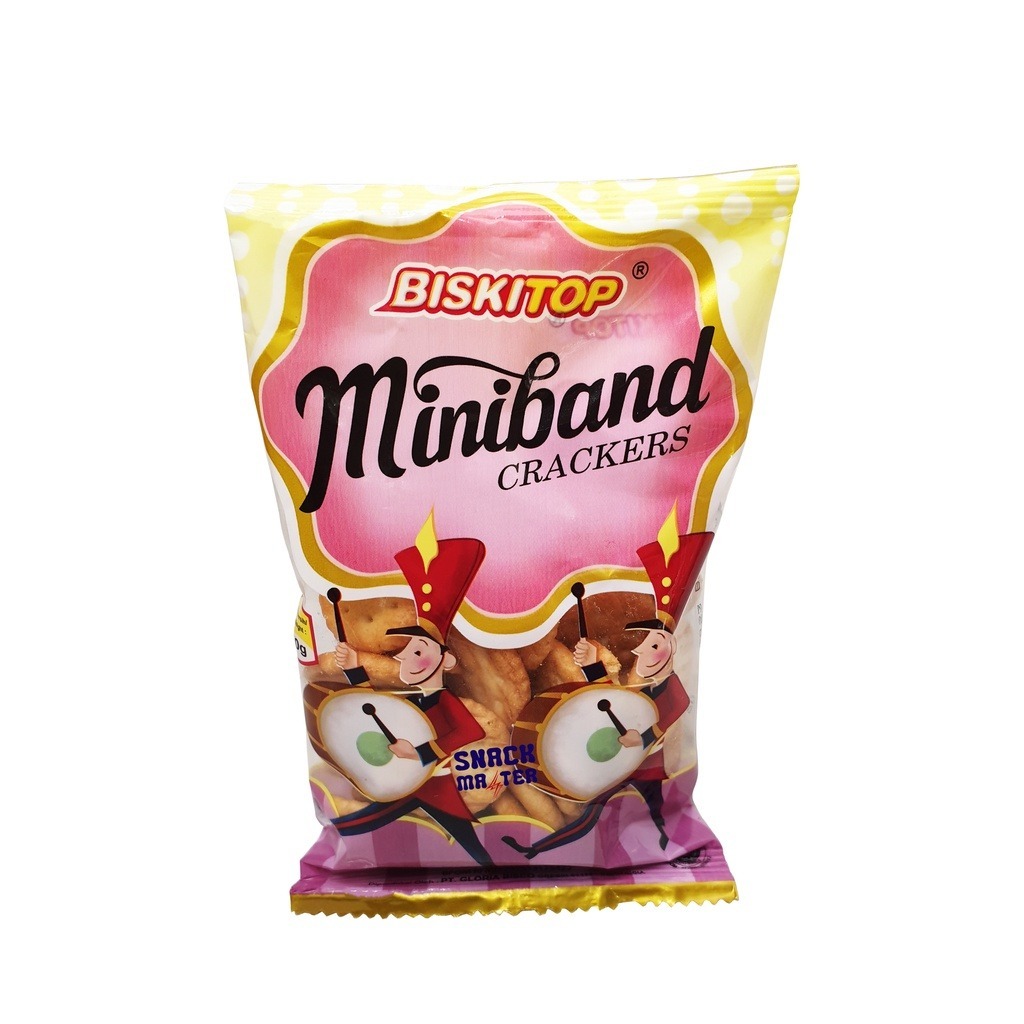 Jual Biskitop MiniBand crackers - Netto 25 gr | Shopee Indonesia