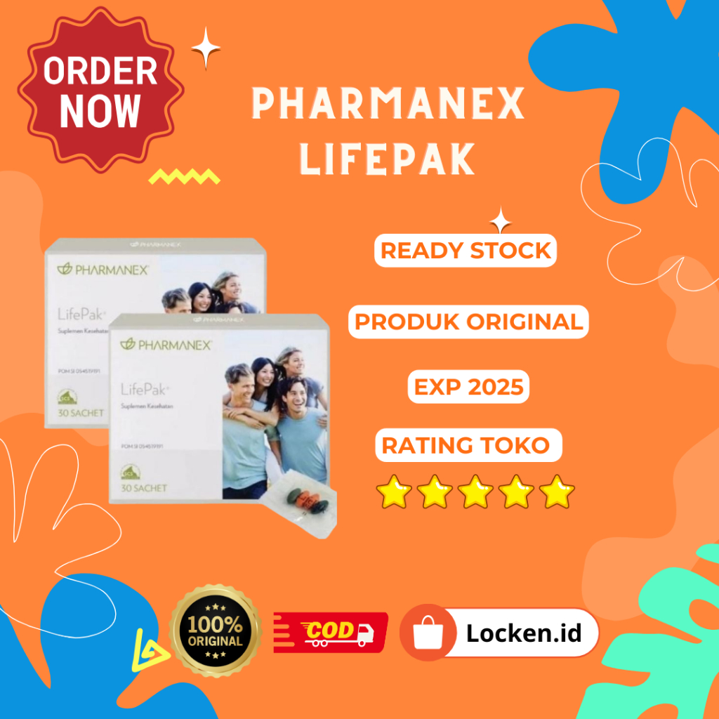 Jual Life pak 1 box - lifepack 30 sachet - pharmanex - suplemenlifepak ...