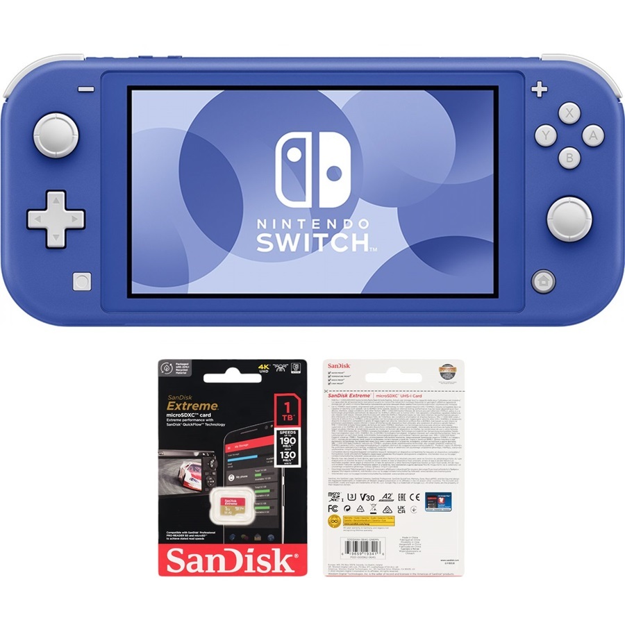 Jual Switch Lite Blue 1TB Full Games | Shopee Indonesia