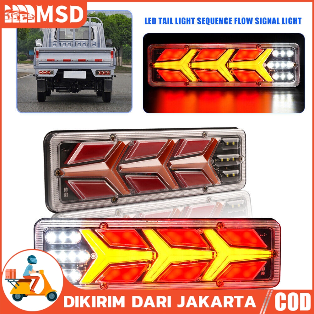 Jual 2Pcs Lampu Stop Mobil Pick Up Carry Lampu Stoplamp Pickup 24V ...